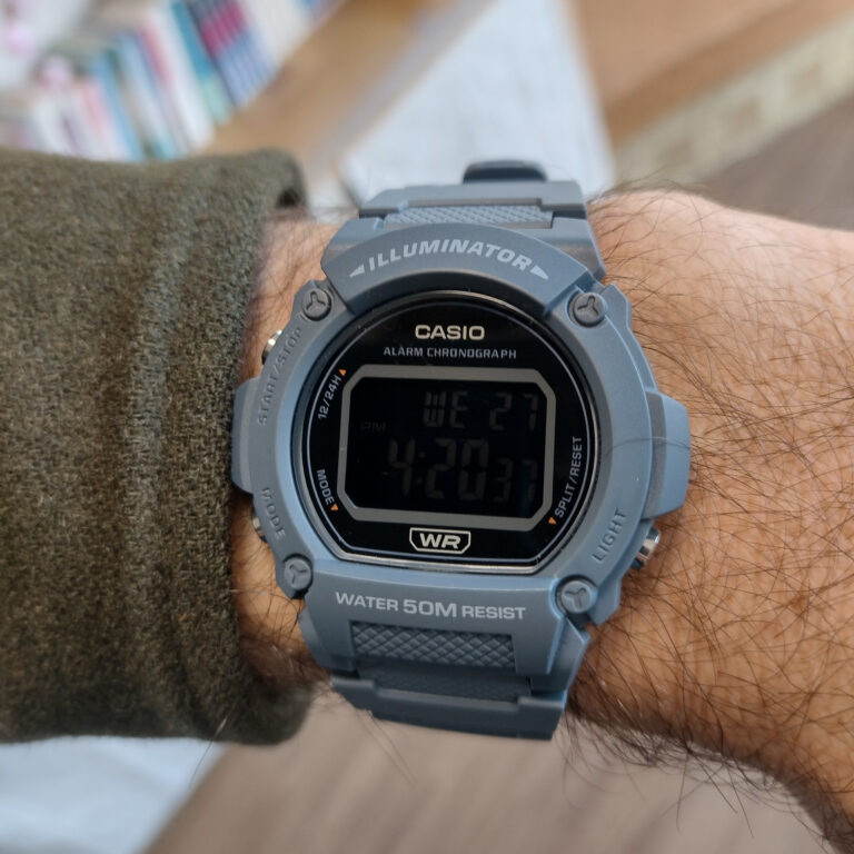 Casio W-219h Review: a great, cheap, G-Shock Alternative for 2024 ...