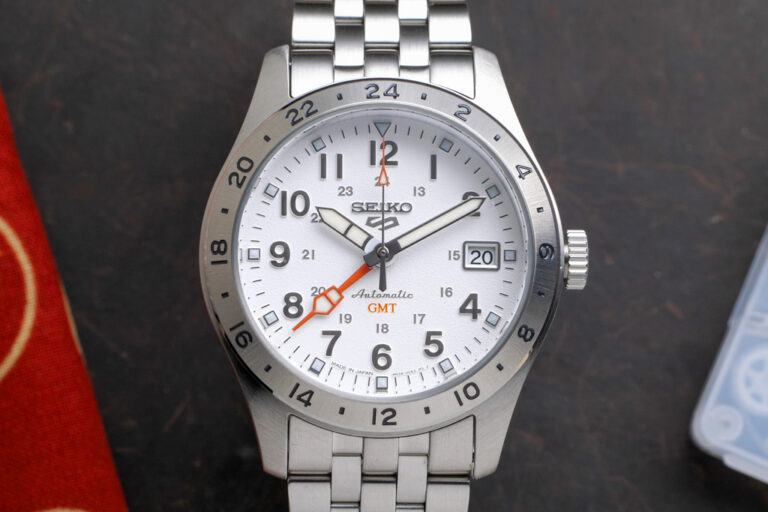 This New Seiko 5 GMT is the Best Affordable Rolex Explorer 2 Polar Dial ...