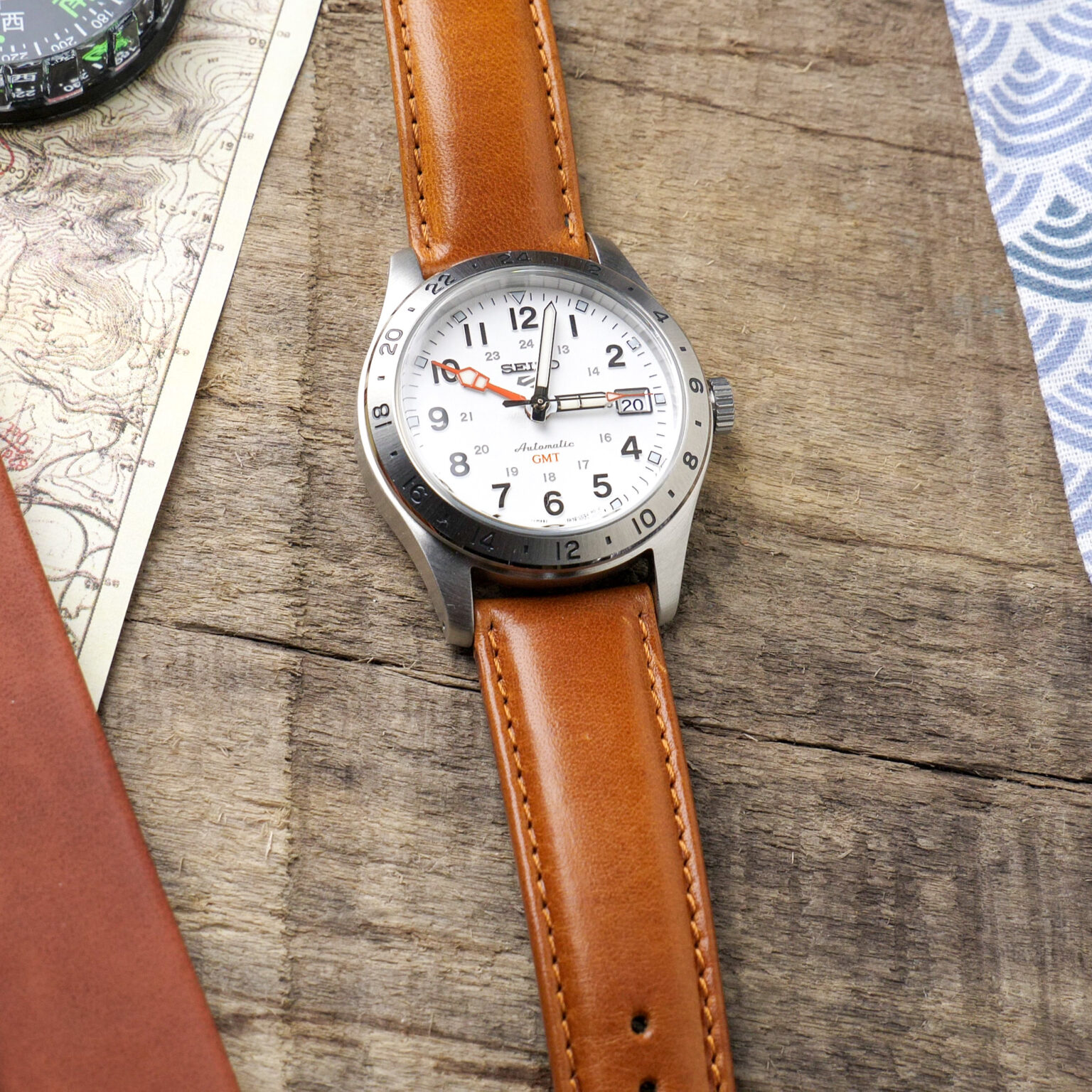This New Seiko 5 GMT is the Best Affordable Rolex Explorer 2 Polar Dial ...